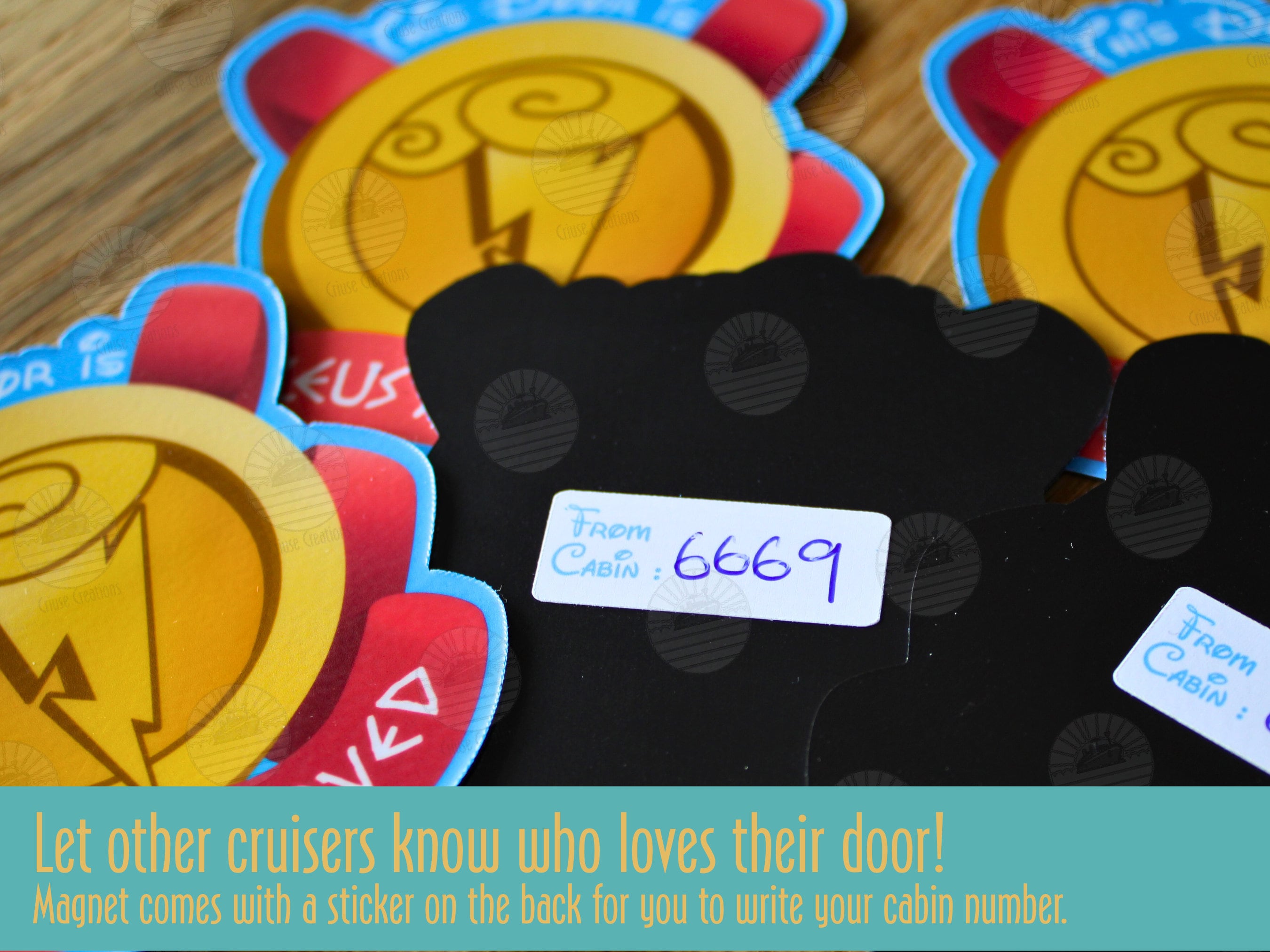 Door Award Magnets 6 Pack Hercules Theme "zeus Approved" - Etsy