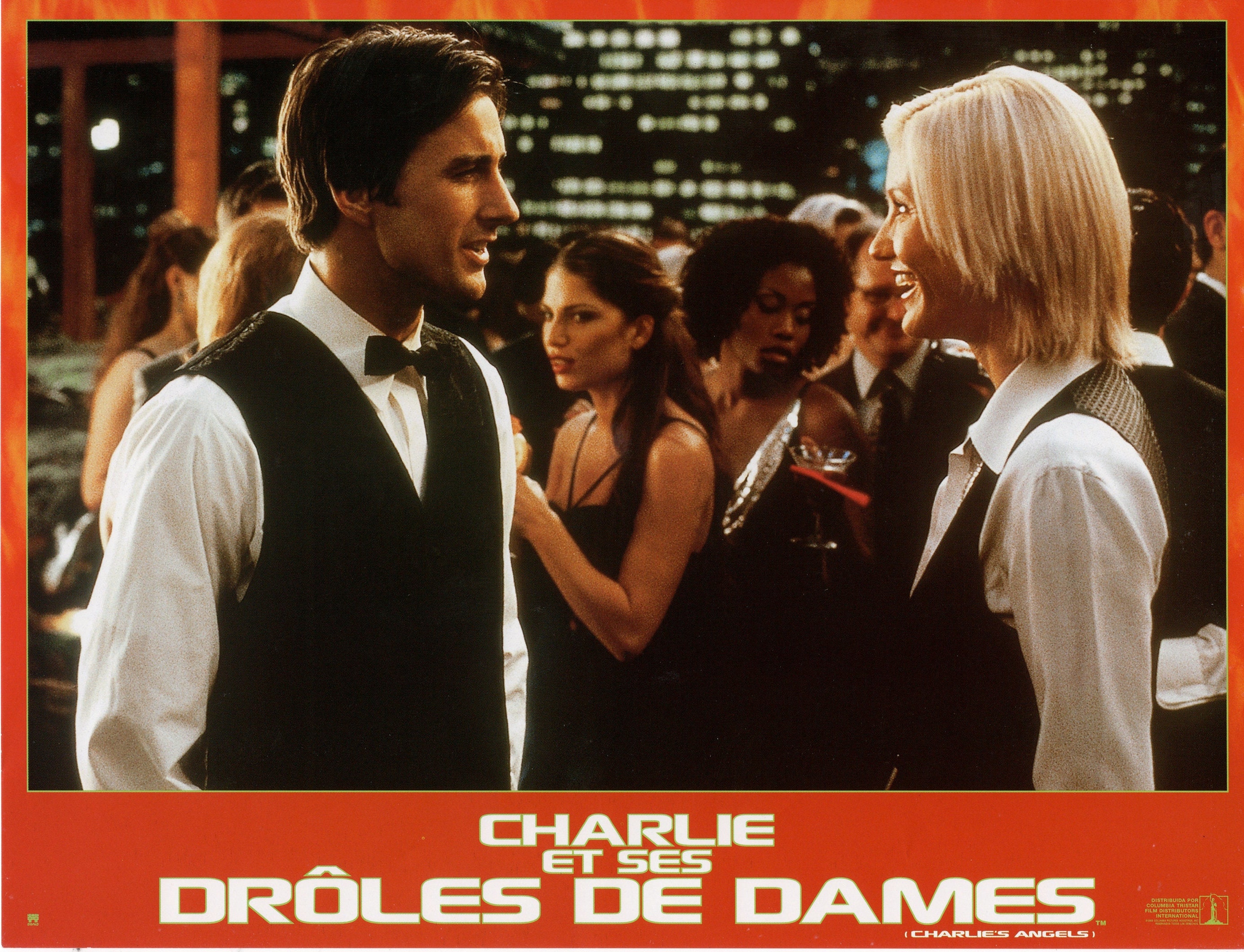 Charlie's Angels Cameron Diaz Waiter Disguise French Lobby Card - Etsy