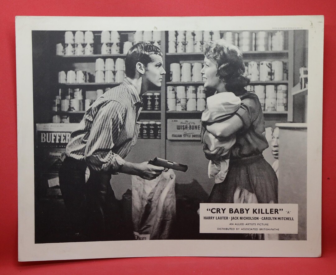 Vintage Collectable Cry Baby Killer Lobby Card - Etsy