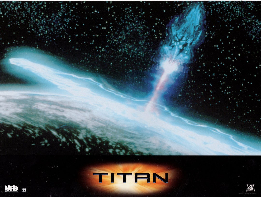 Titan Explosion French Lobby Card - Etsy