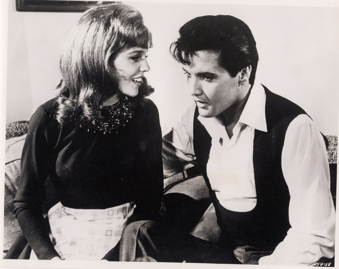 Double Trouble Film Still of Elvis Presley and Annette Day - Etsy