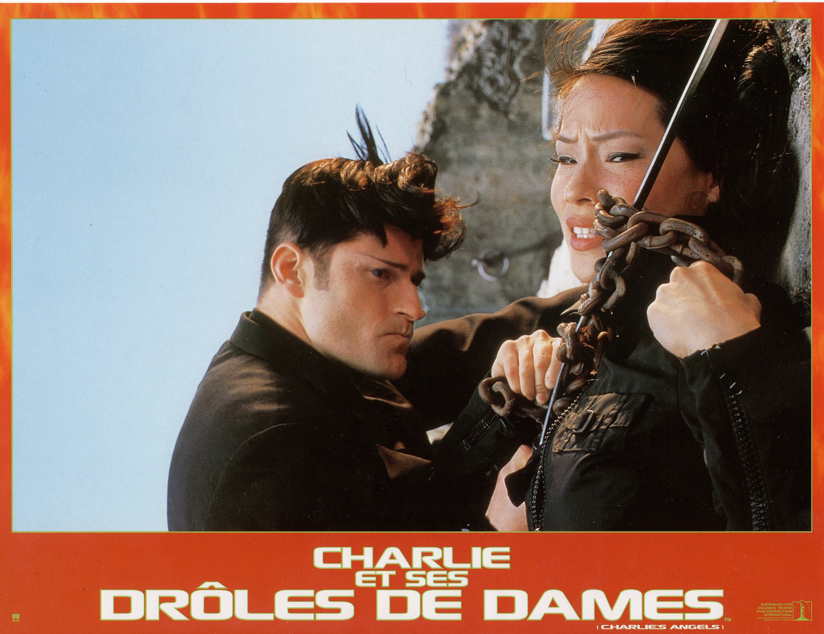Charlie's Angels Lucy Liu Fight French Lobby Card - Etsy