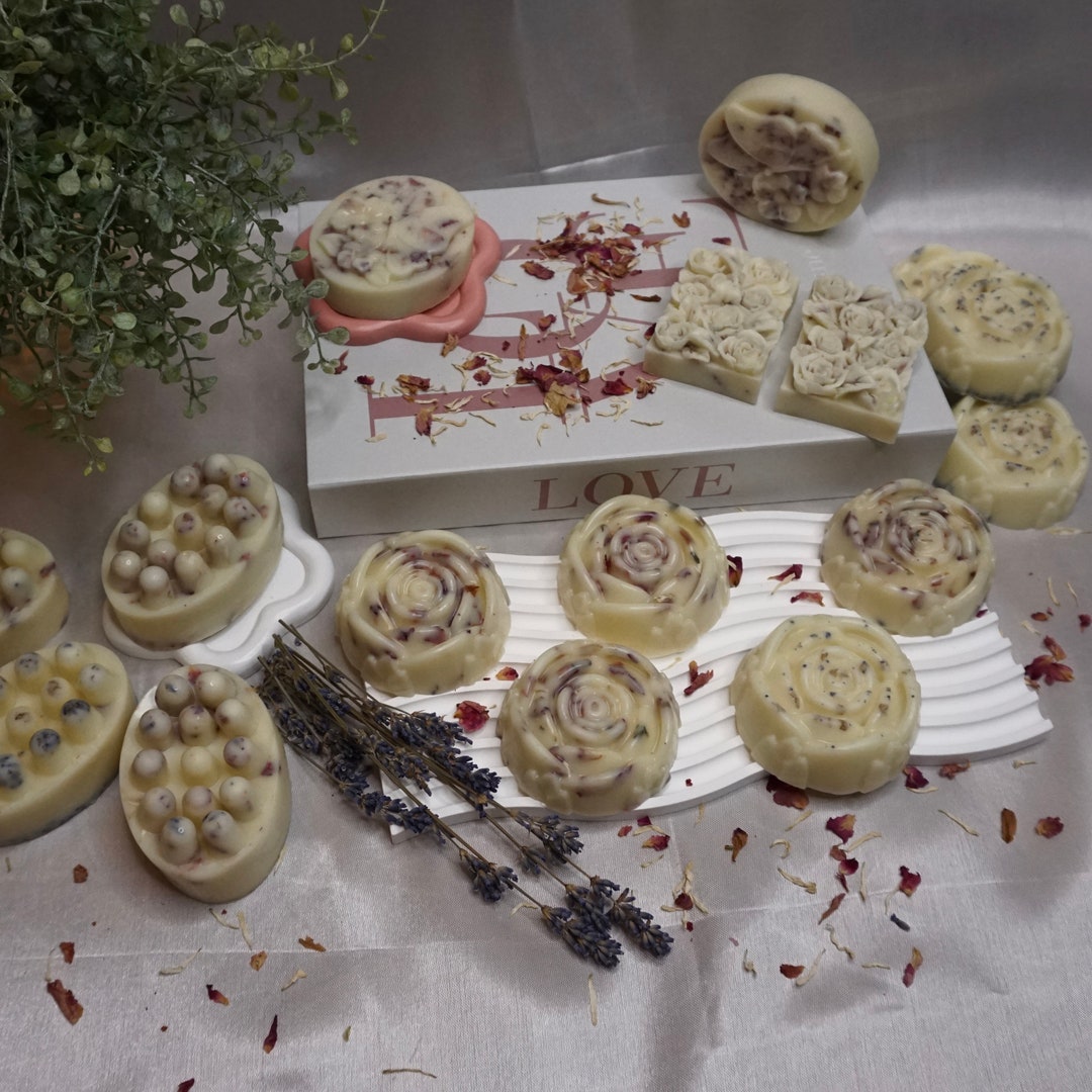 Set of 4 Lotion Bars I Massage Bars I Body Bars I Organic I - Etsy