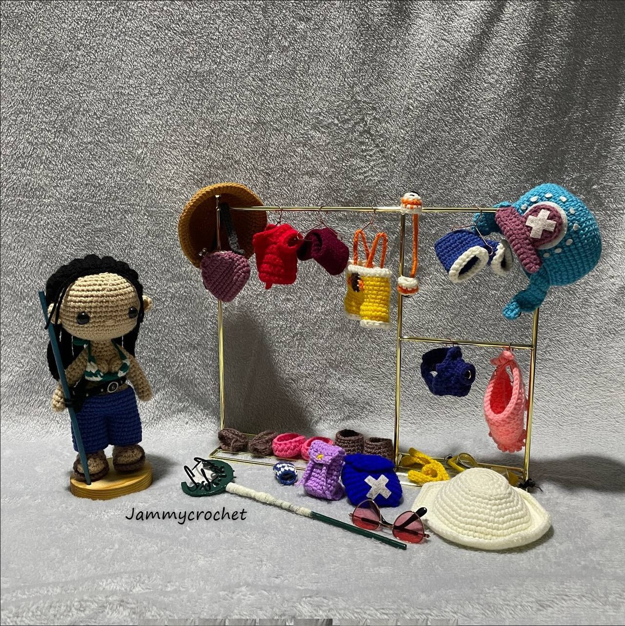 Nico Robin (one Piece) Crochet Pattern - Etsy