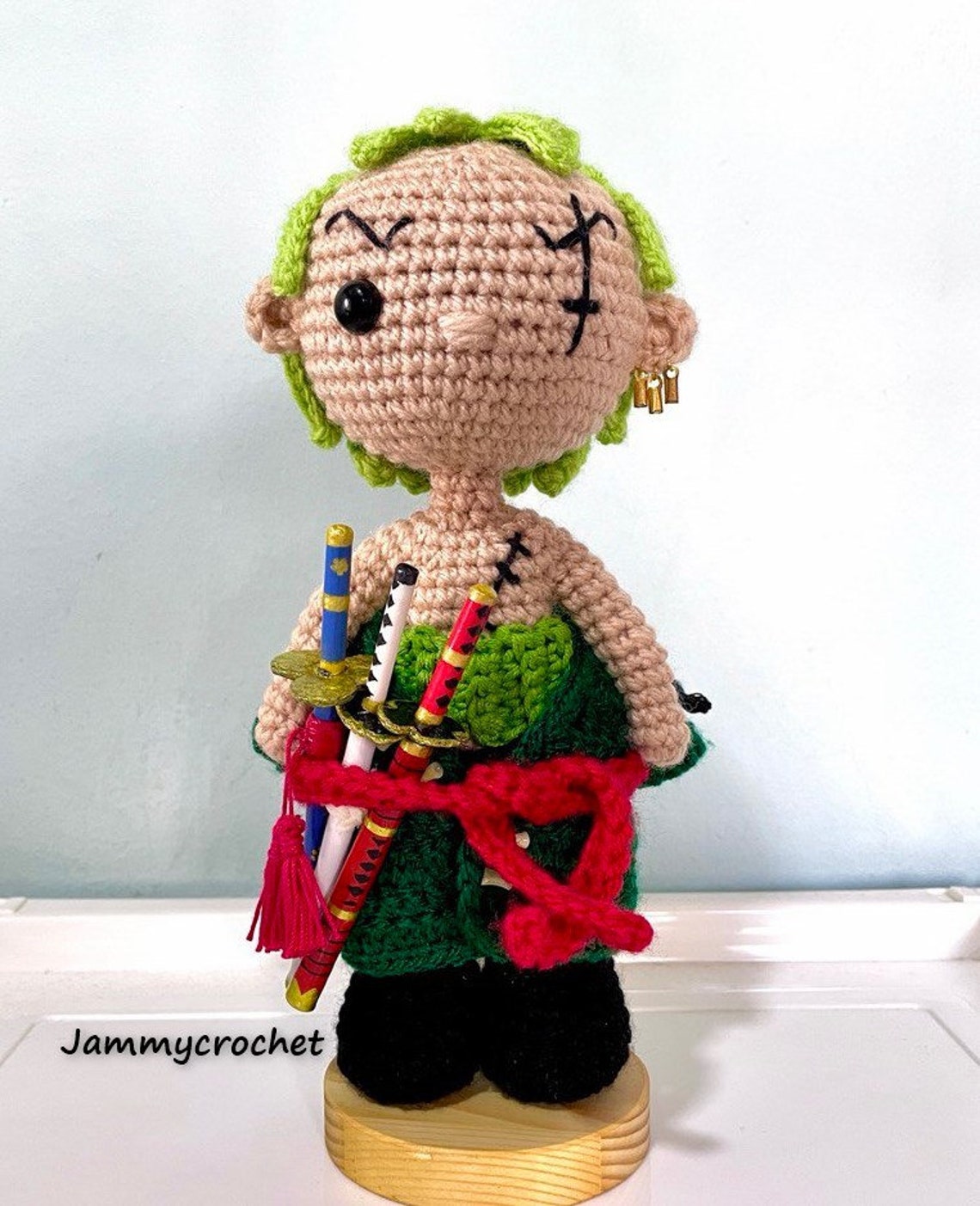 Roronoa Zoro (one Piece) Crochet Pattern - Etsy Canada
