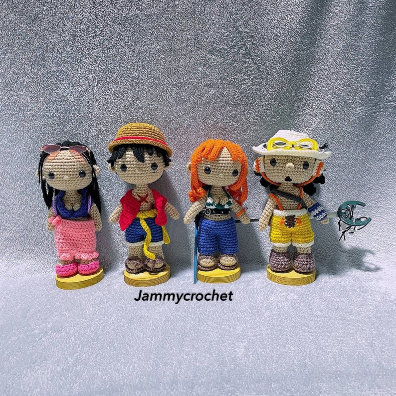 Nico Robin (one Piece) Crochet Pattern - Etsy