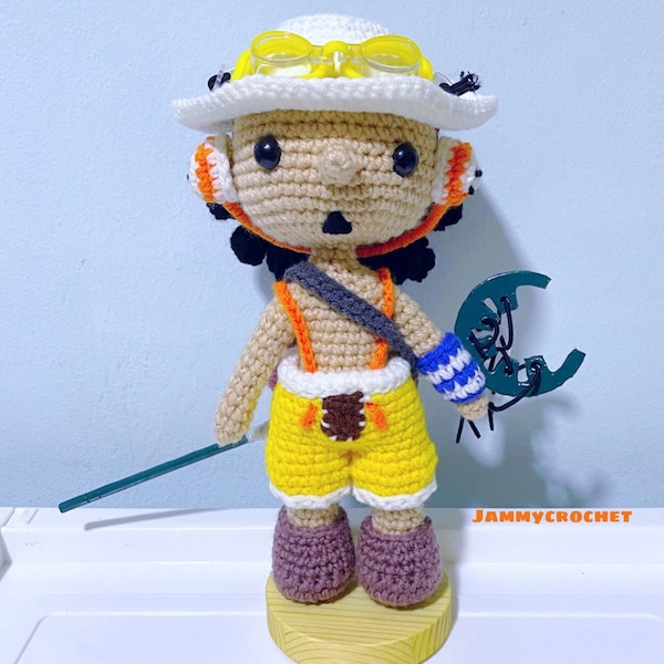 One Piece Luffy and Chopper Crochet Pattern - Etsy