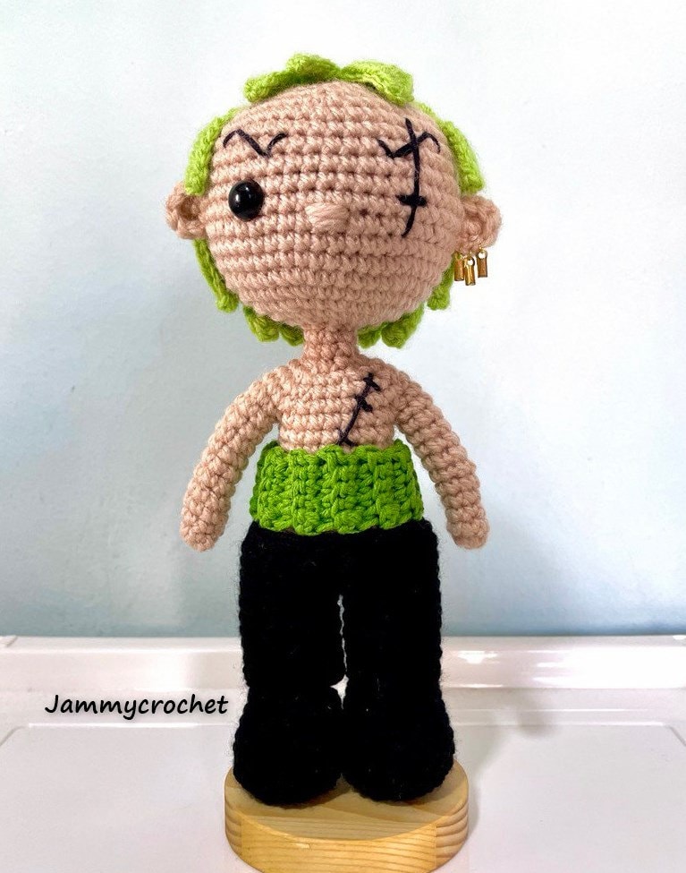 Roronoa Zoro (one Piece) Crochet Pattern - Etsy Australia