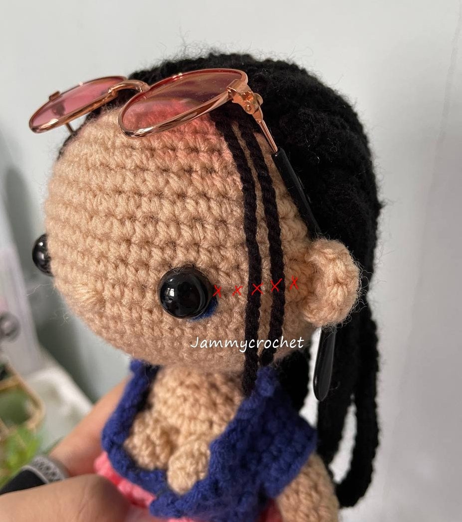 Nico Robin (one Piece) Crochet Pattern - Etsy