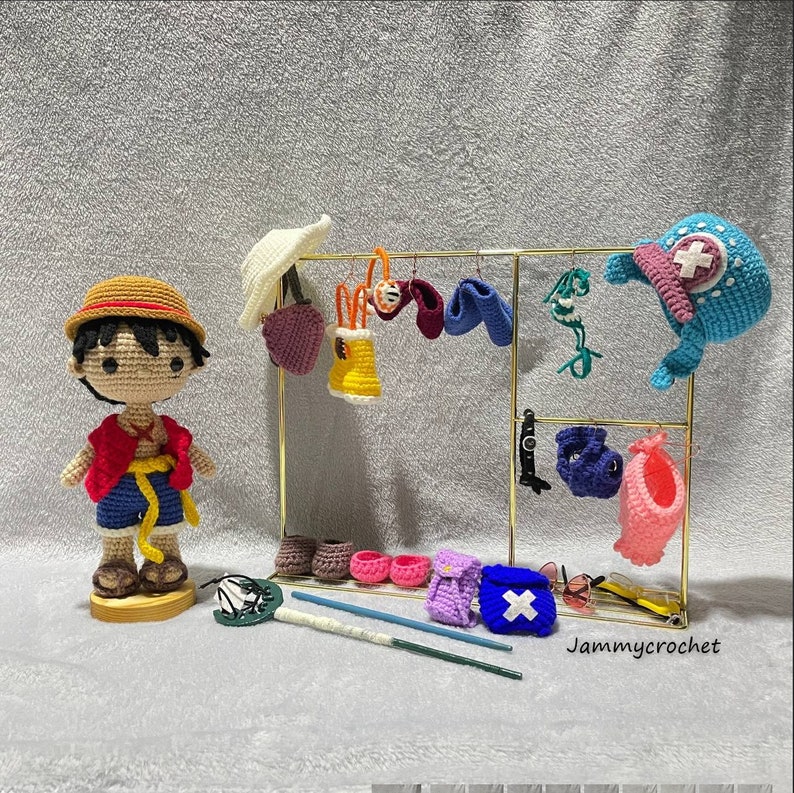 Monkey D. Luffy (one Piece) Crochet Pattern - Etsy Australia