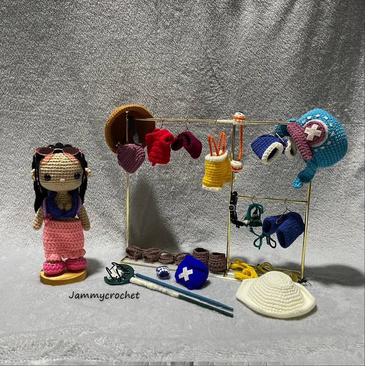 Nico Robin (one Piece) Crochet Pattern - Etsy