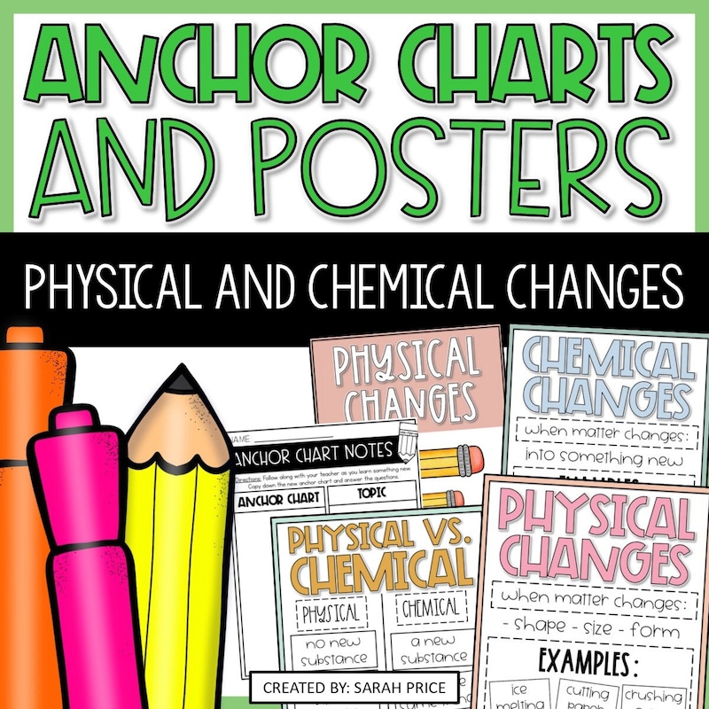 Matter Anchor Chart - Etsy