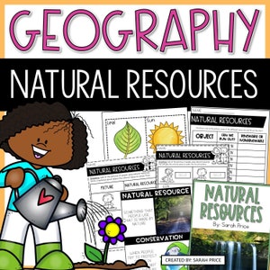 2nd Grade Geography - Natural Resources Worksheets, Social Studies ...