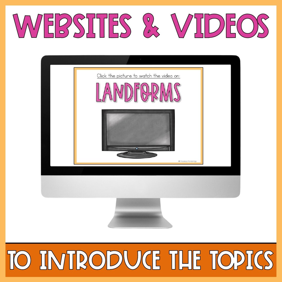 Landforms Bodies of Water Digital Activities - 2nd & 3rd Grade ...