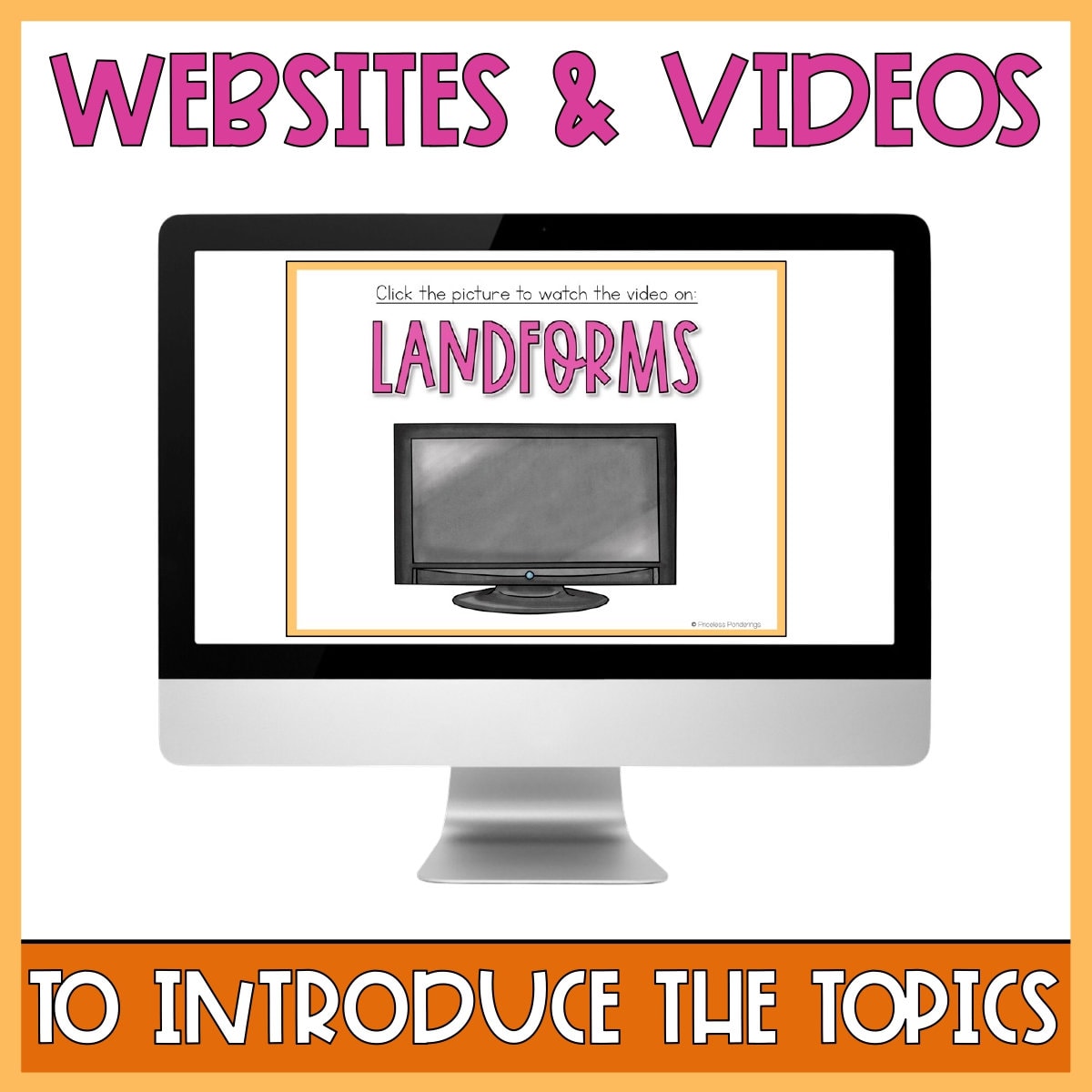 Landforms Bodies of Water Digital Activities - 2nd & 3rd Grade ...