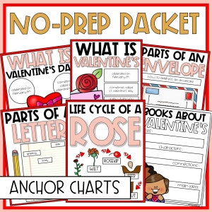 History of Valentines Day Life Cycle of a Rose - 2nd Grade February ...