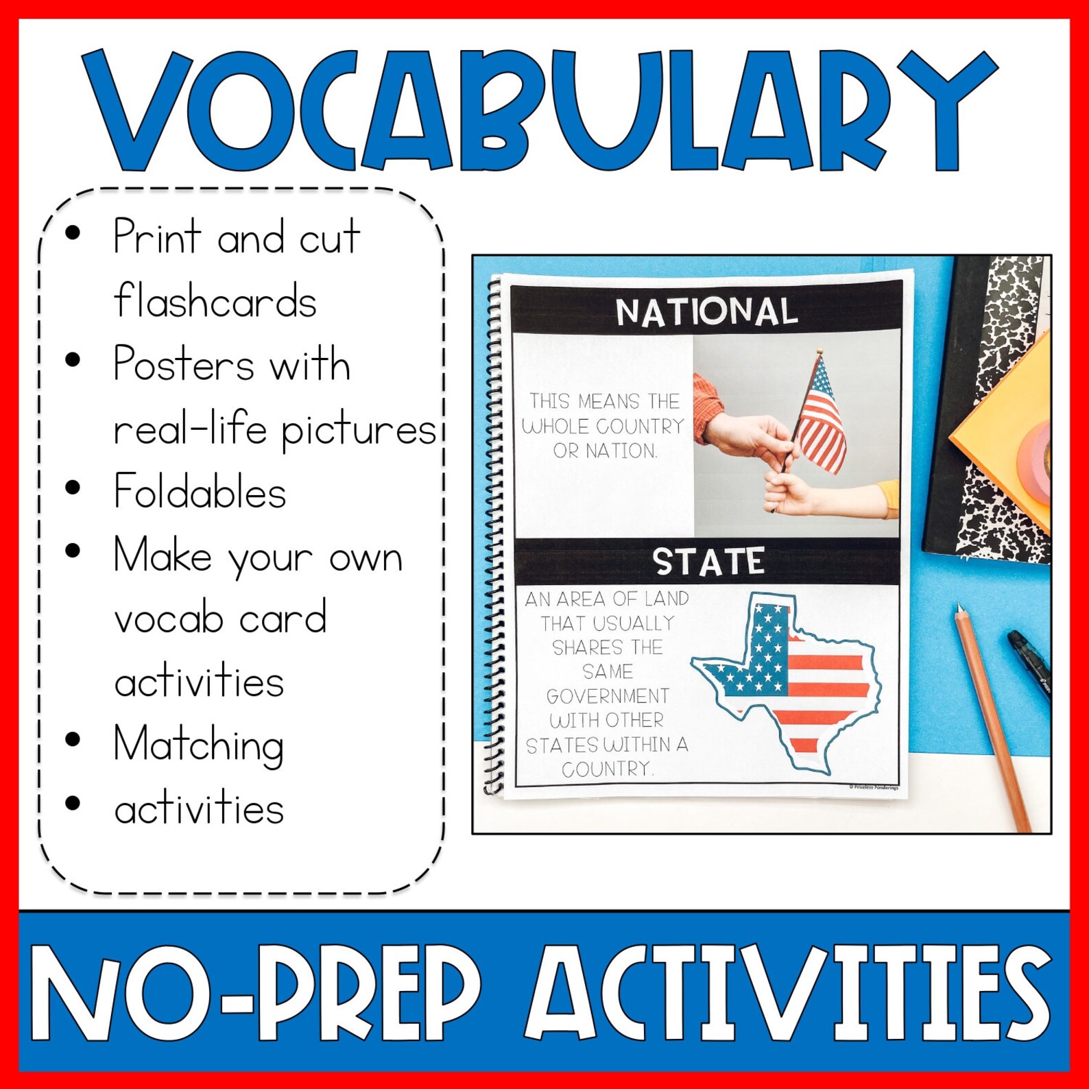 Texas Symbols Activities, Worksheets Lessons 1st & 2nd Grade Social ...