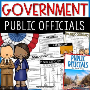 2nd Grade Social Studies Posters | Public Officials and Government ...