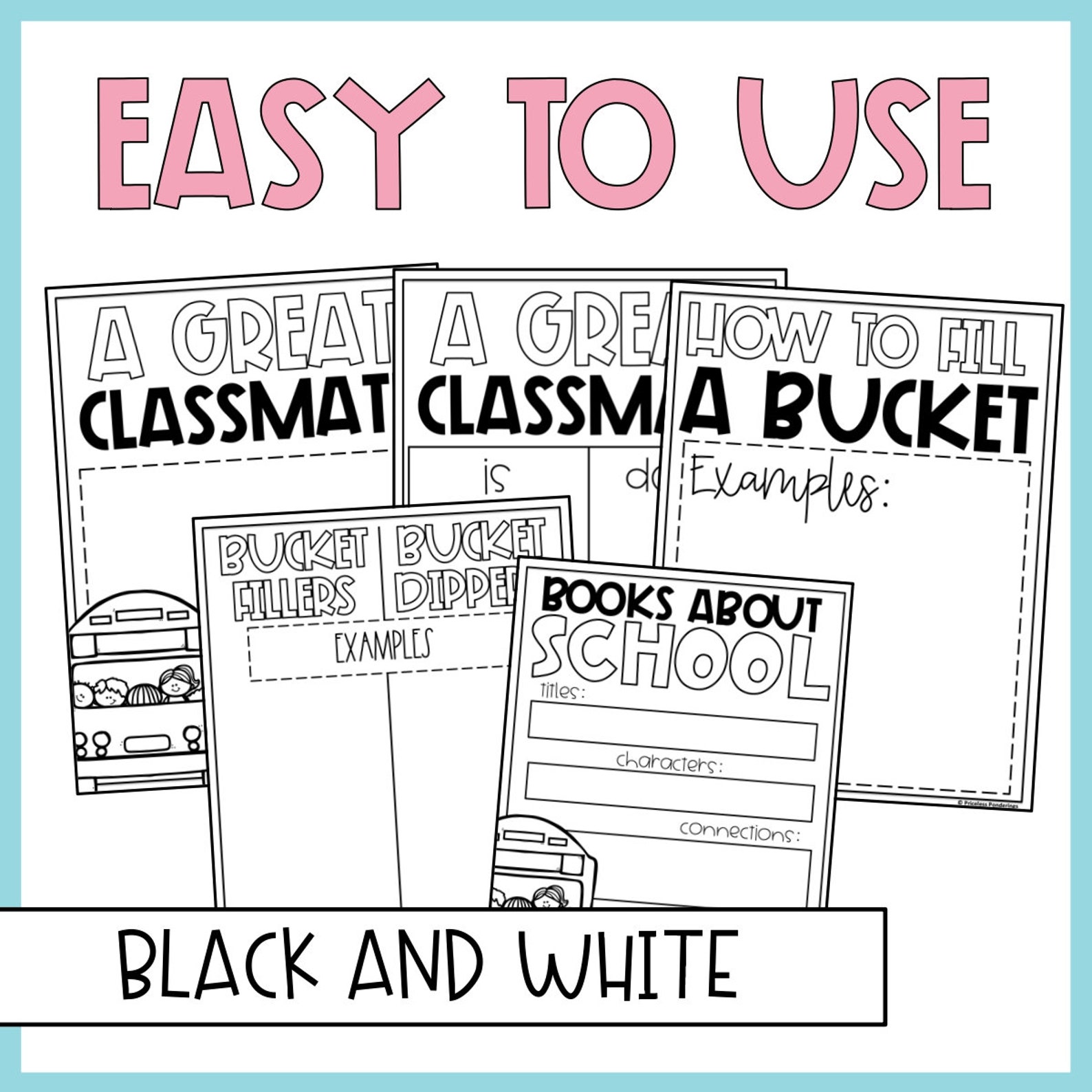 Back to School Anchor Charts and Classroom Rules Posters - Etsy