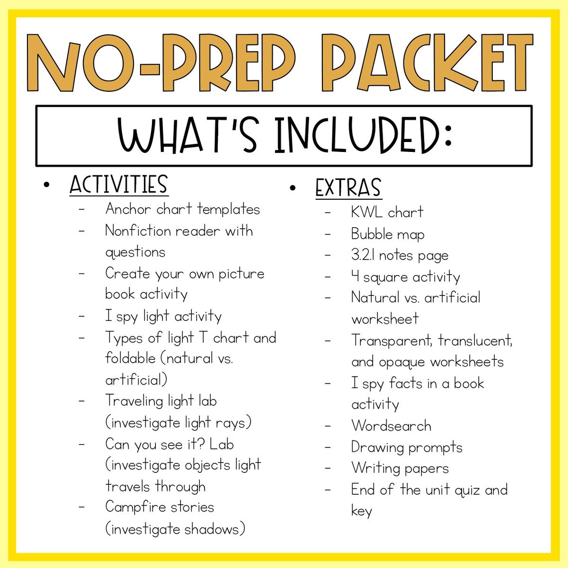 2nd Grade Science Light Energy Science Experiments Science Interactive ...