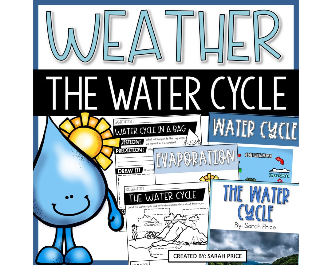 Water Cycle and Weather Lessons - 2nd and 3rd Grade Science Experiments ...
