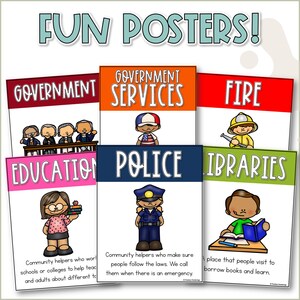 2nd Grade Social Studies Worksheets | Community Helpers Activities | K ...