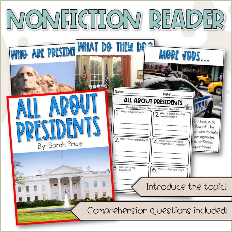 Presidential Roles and Responsibilities Learning Kit for Teachers | 2nd ...