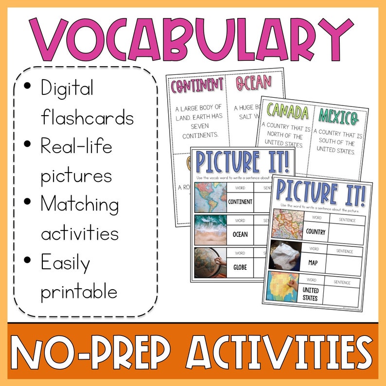 Continents and Oceans Google Slides for Distance Learning - Etsy