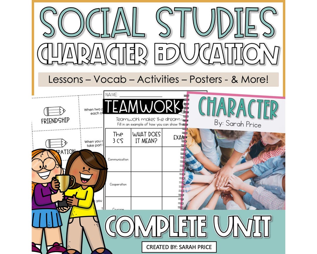 Character Education, Good Citizenship and Social Skills Worksheets ...