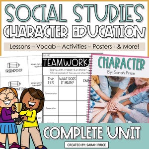 Character Education, Good Citizenship and Social Skills Worksheets ...