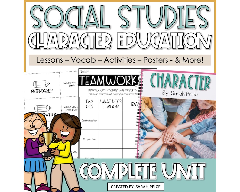 Character Education, Good Citizenship and Social Skills Worksheets ...