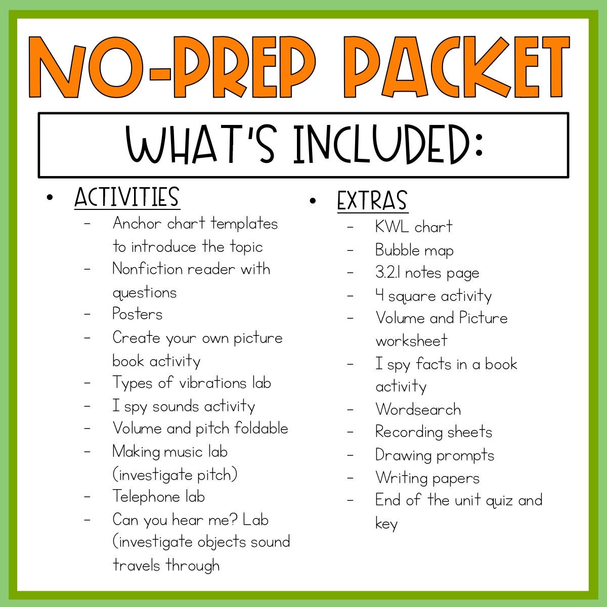 2nd Grade Science: Sound Energy Activities | Science Experiments and ...