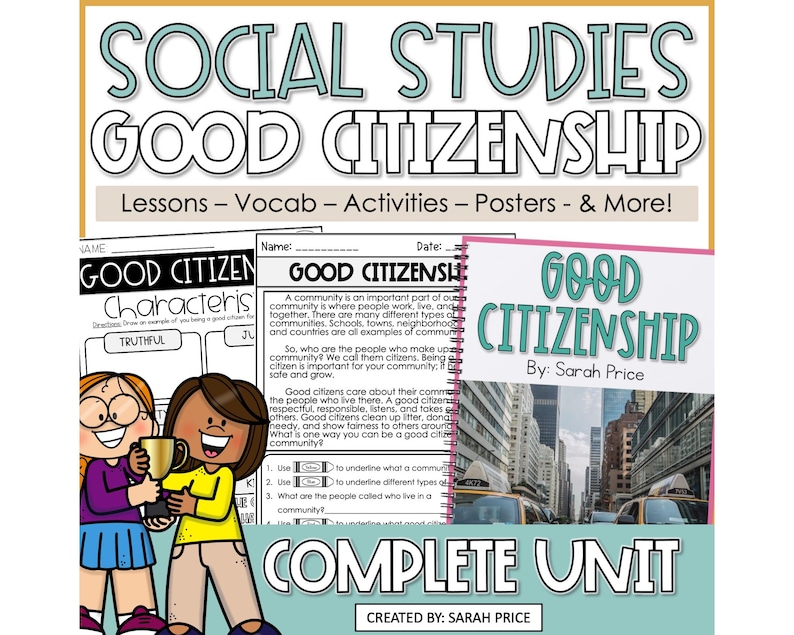 Citizenship Activities | Good Citizen | Responsible Citizens | Back to ...