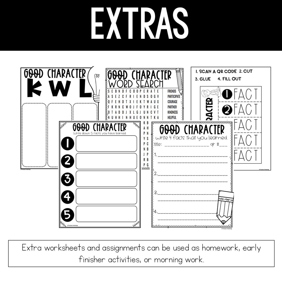 Character Education, Good Citizenship and Social Skills Worksheets ...