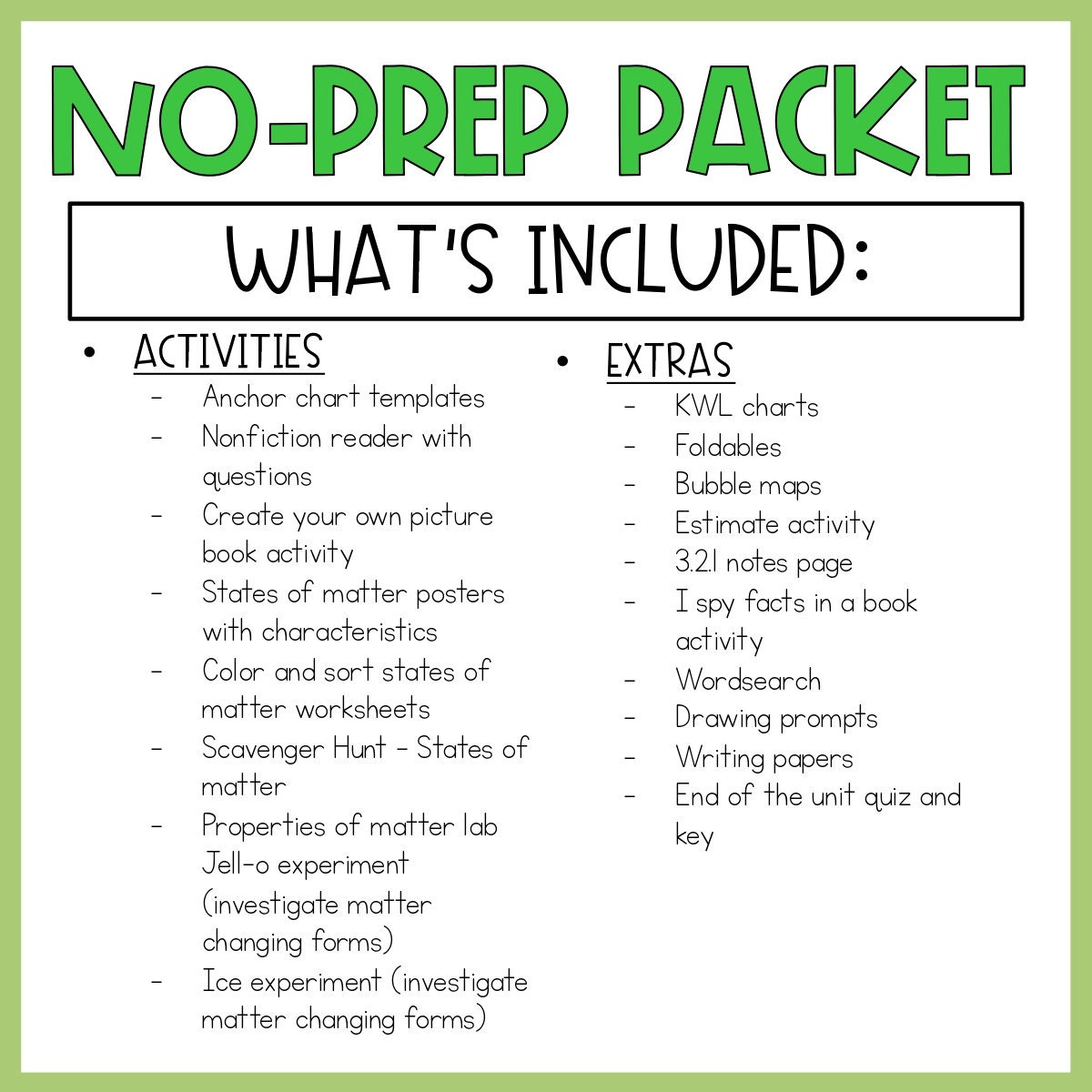 States of Matter Experiments | States of Matter Worksheets and Science ...