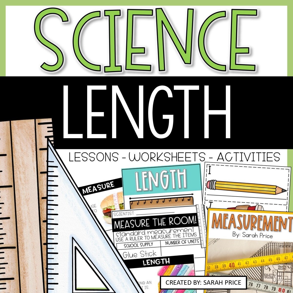 Measuring Length Activities | Customary and Metric Worksheets for ...