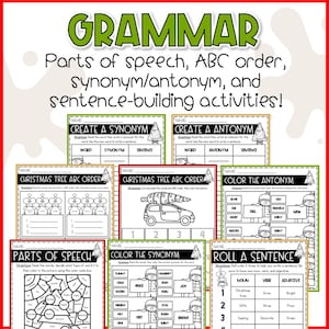 December Worksheets for Kids | Math, Science, Social Studies, & ELA ...