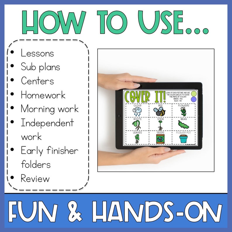 Parts of a Plant Google Slides - 2nd 3rd Grade Digital Science Lessons ...