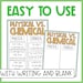 Physical and Chemical Changes Anchor Charts and Changes in Matter ...