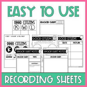 Citizenship Activities | Good Citizen Poster| Responsible Citizens ...