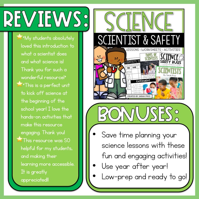 What is a Scientist Activities | Science Safety Rules | Science Tools ...