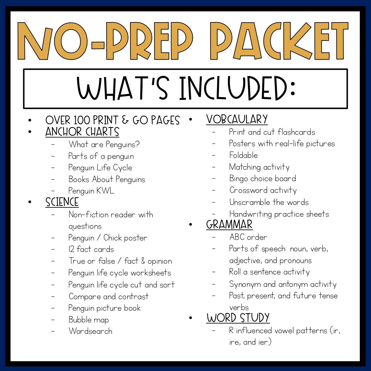 2nd 3rd Grade Penguin Activities - January Science, Math & Literacy ...