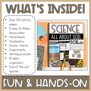 2nd and 3rd Grade Earth Science Worksheets - Types of Soil Activities ...