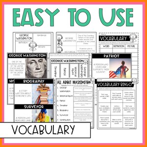2nd 3rd Grade George Washington History Lessons, Activities ...