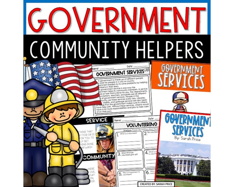 2nd Grade Social Studies Worksheets | Community Helpers Activities | K ...