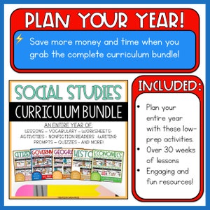 Branches of Government Digital Activities - 2nd, 3rd & 4th Grade Social ...