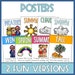 Types of Weather Four Seasons Anchor Charts - 2nd & 3rd Grade Science ...