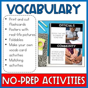 2nd Grade Social Studies Posters Public Officials and Government ...