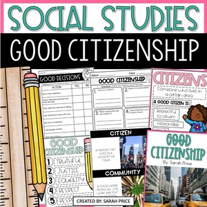 Citizenship Activities Good Citizen Responsible Citizens Back to School ...
