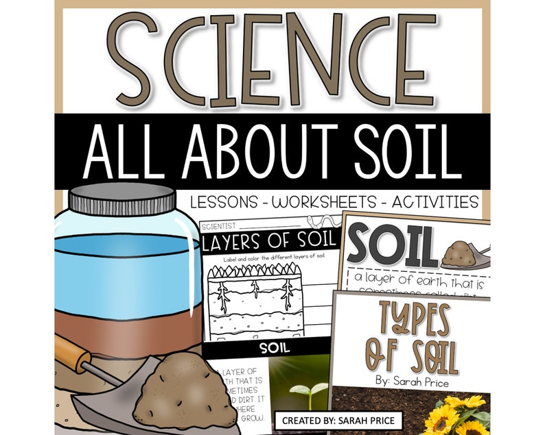 2nd and 3rd Grade Earth Science Worksheets - Types of Soil Activities ...